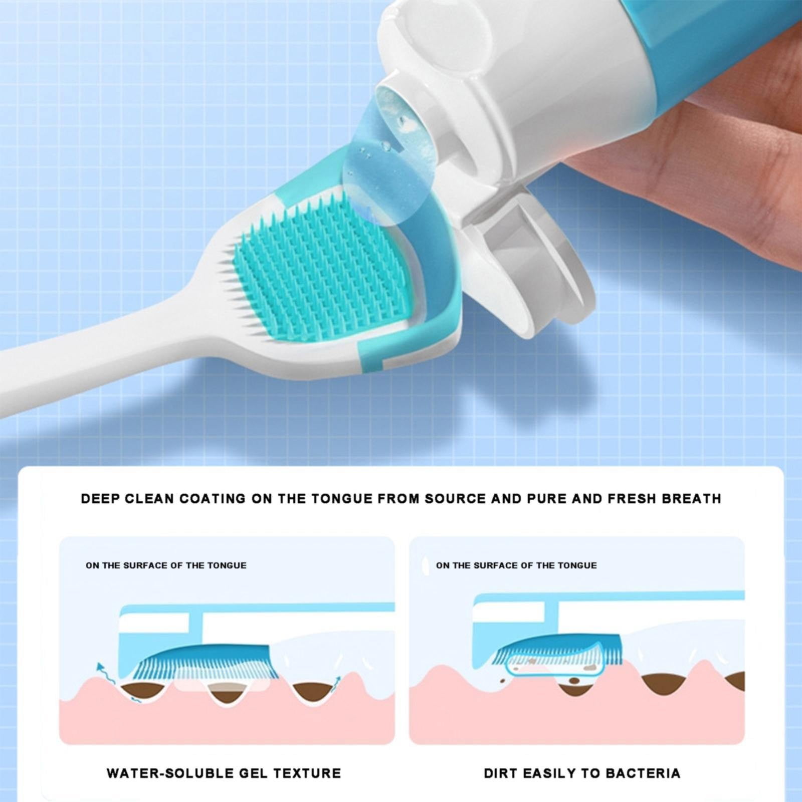Tooth Polisher Cavity Toothpaste Oral Hygiene Brush And Tongue ...