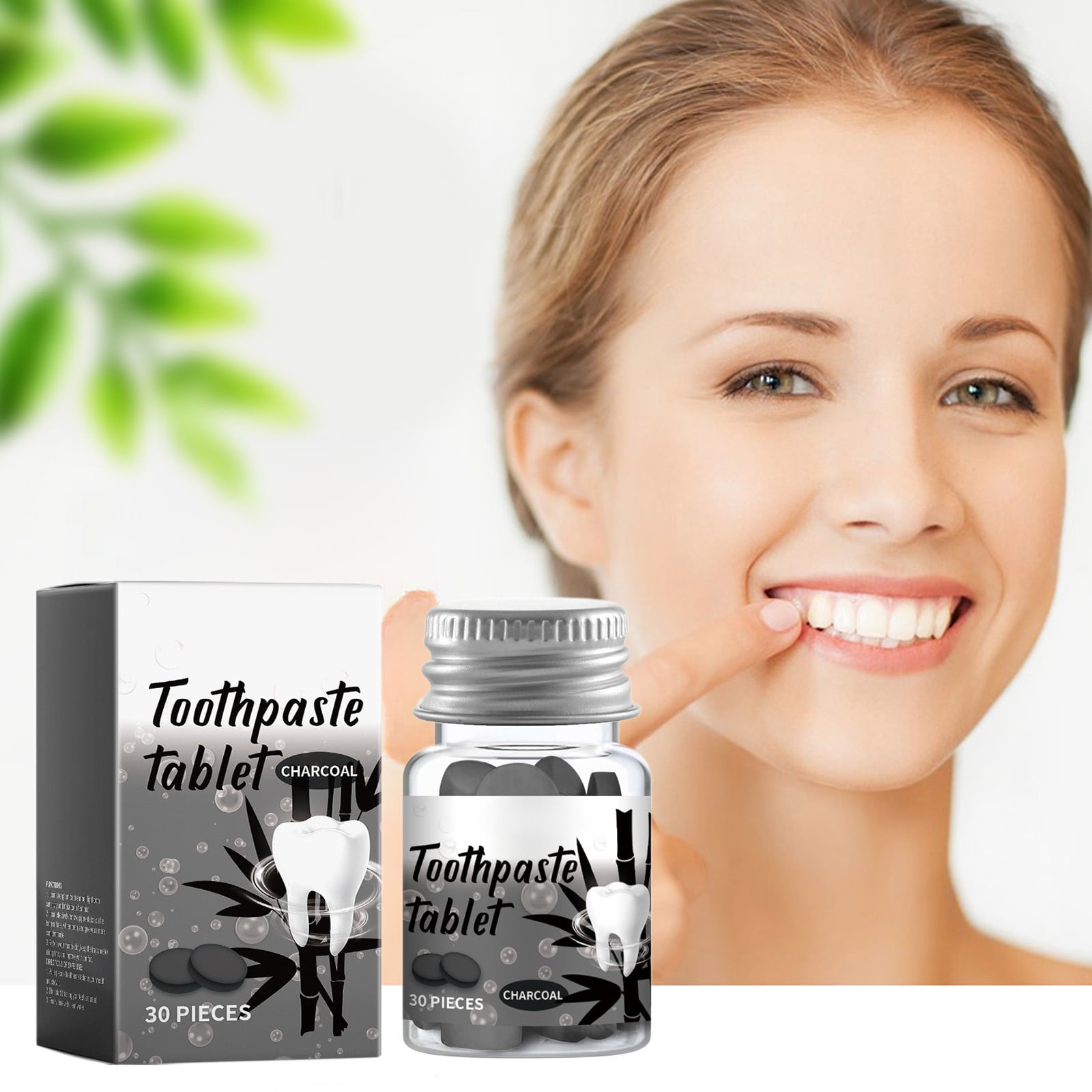 Tooth Repair Kit,Whitens Toothpaste,Solid Toothpaste Tablets Teeth Deep ...