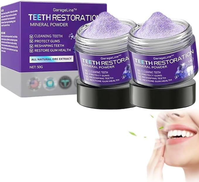 Tooth Restoration, Purple Tooth Powder , Teeth Restoration Mineral ...