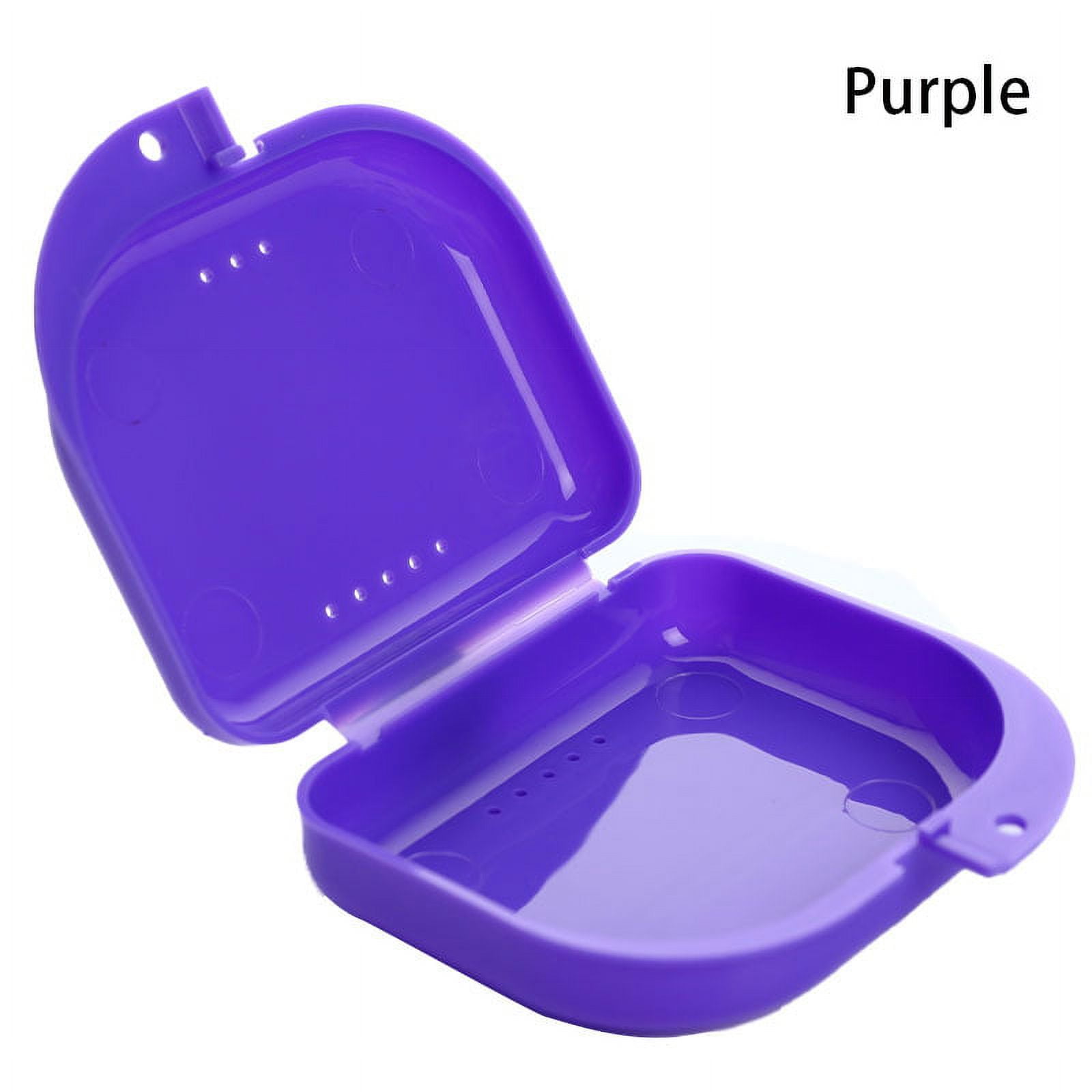Tooth Retainer Box Brace Container Mouthguard Guard Denture Storage ...