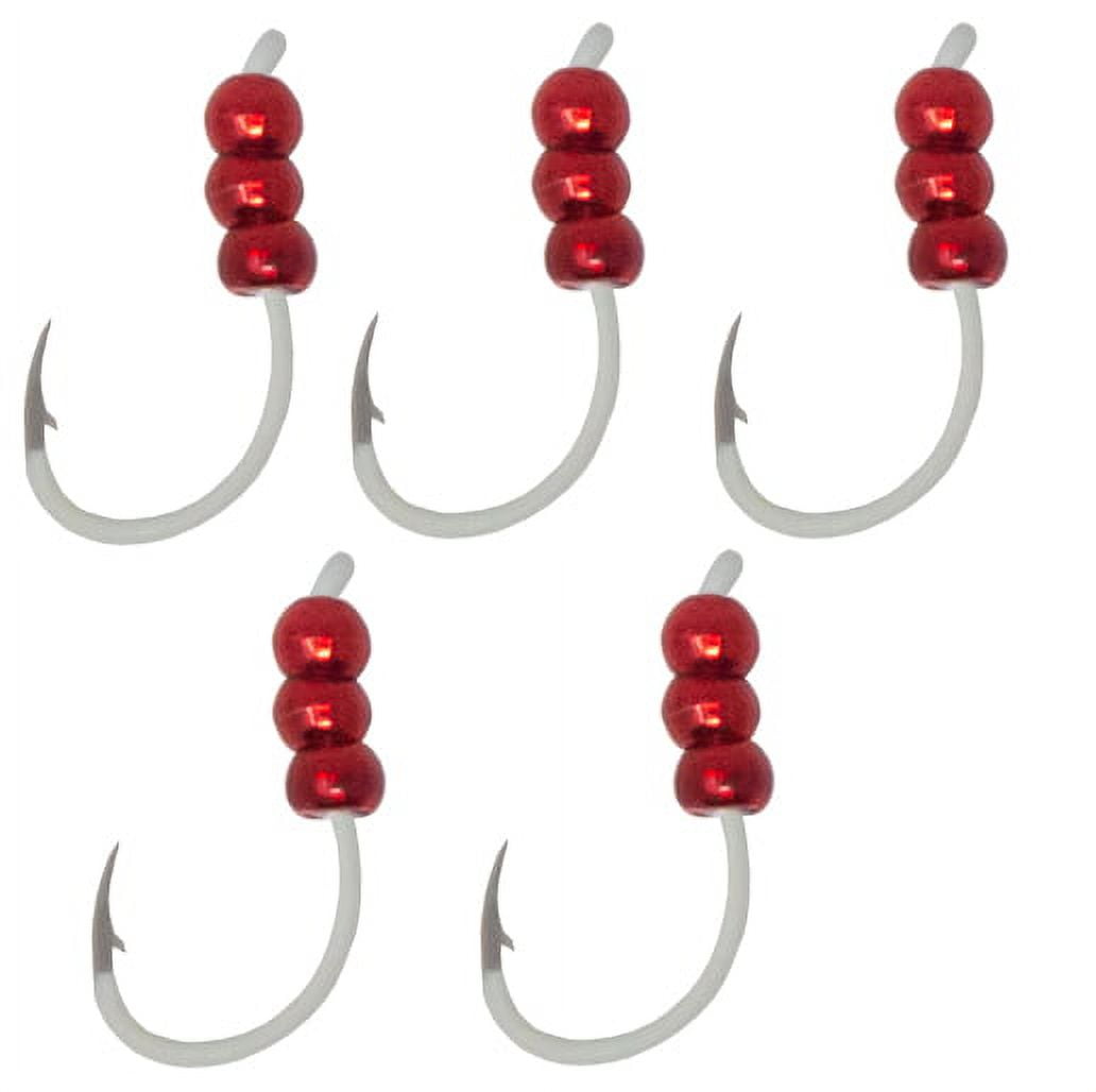 Tooth Shield Tackle 5 Pack Tungsten Weighted Ice Fishing Deadstick ...