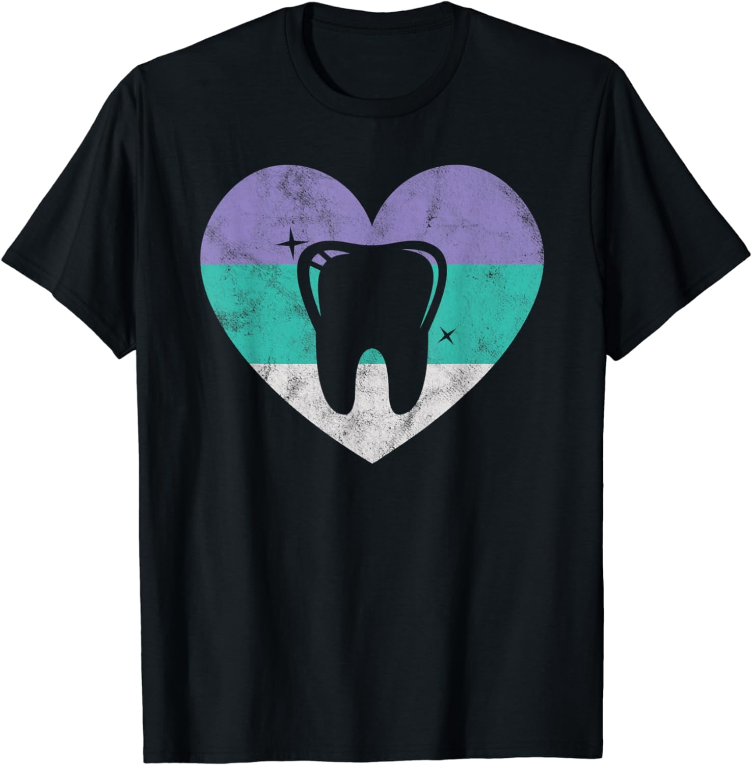 Tooth Teeth Dentist Gift For Women & Girls Retro Cute T-Shirt - Walmart.com