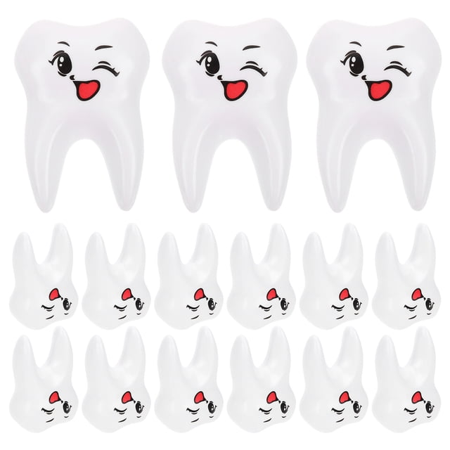 Plastic Teeth Model Toys for Kids Playing White Cartoon Craft Supplies ...