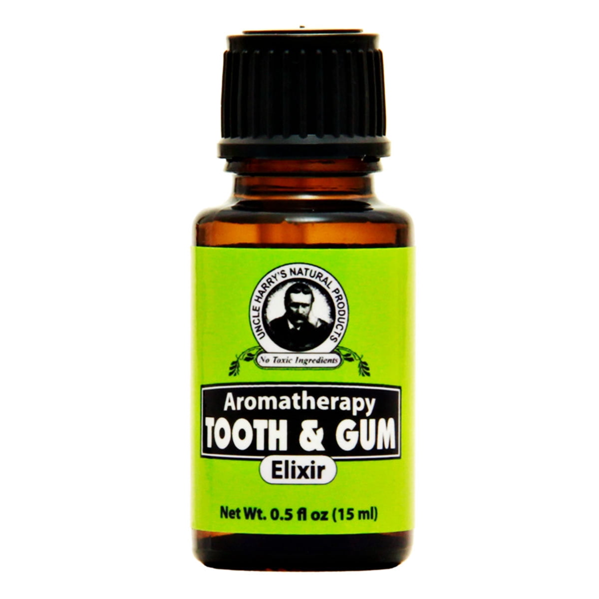 Tooth and Gum Elixir by Uncle Harry's Natural Products (0.5oz Elixir ...