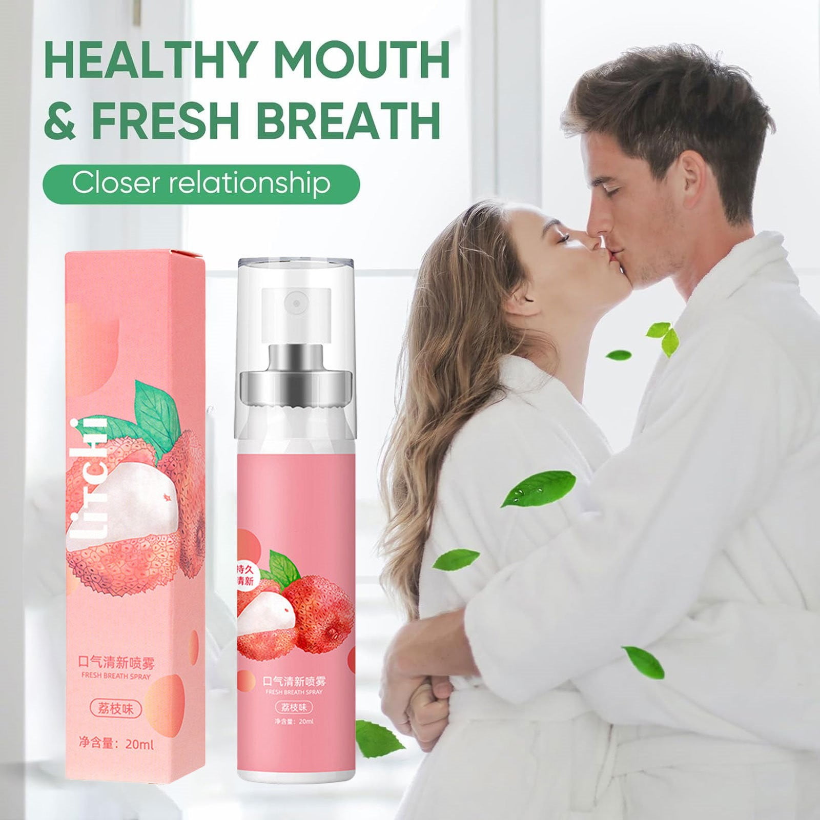 Tooth care,Fruit Flavored Oral Spray Mouth Spray Fresh Breath Compact ...