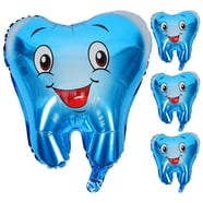 Pink Tooth Shape Balloon Dental Smile Tooth Dental Hygiene Kids Party ...