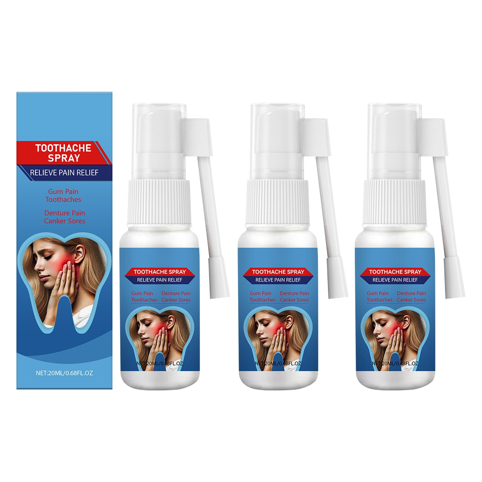 Toothache Medicineoral Jelly For Toothacheoral Care Spray, Pain Spray ...