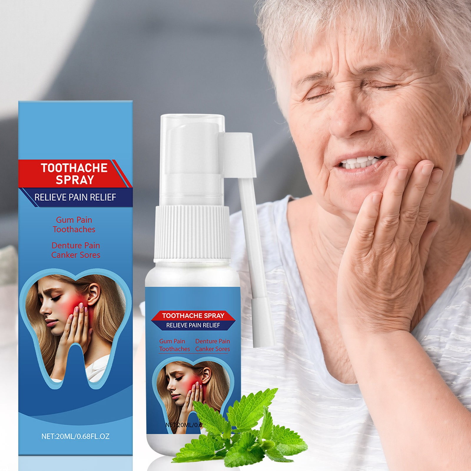 Toothache Spray,Swelling in The Gum,Toothache,Stop Toothache ...
