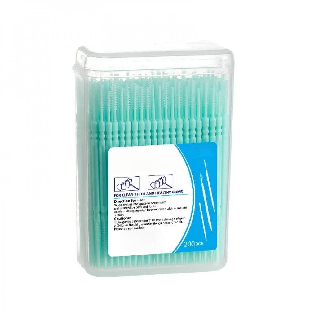 Toothbrush 200 box plastic toothpick disposable household interdental ...