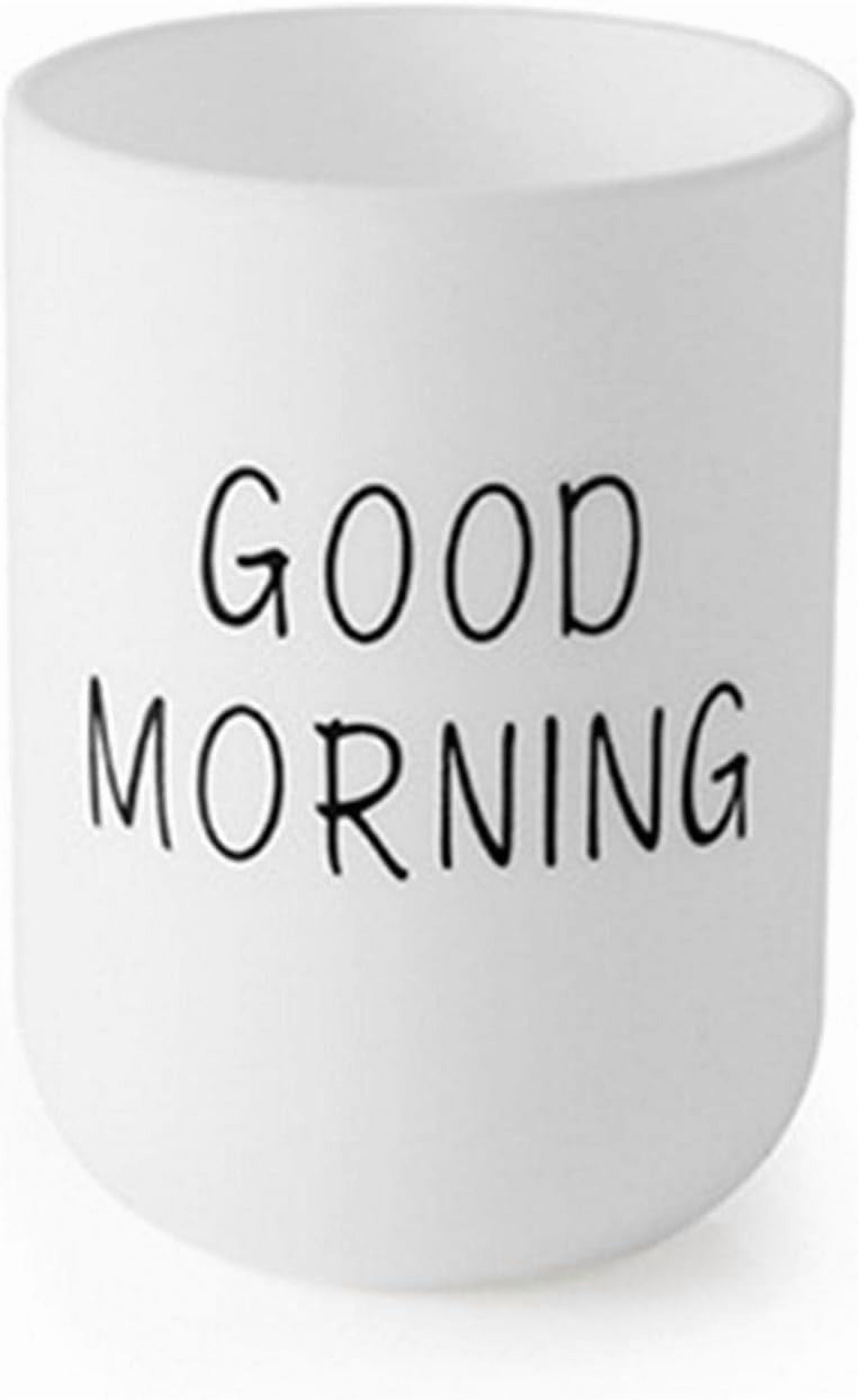 Toothbrush Cup Lightweight Unbreakable Reusable Bathroom Tumbler ...
