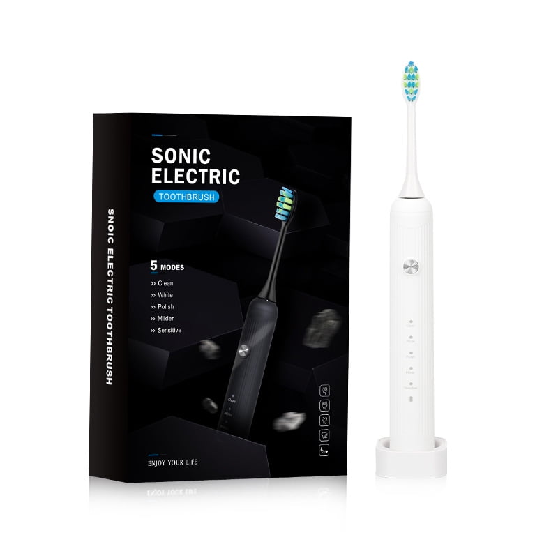 Toothbrush Electric with Holders, 12 Sonic Toothbrush Heads Replacement ...