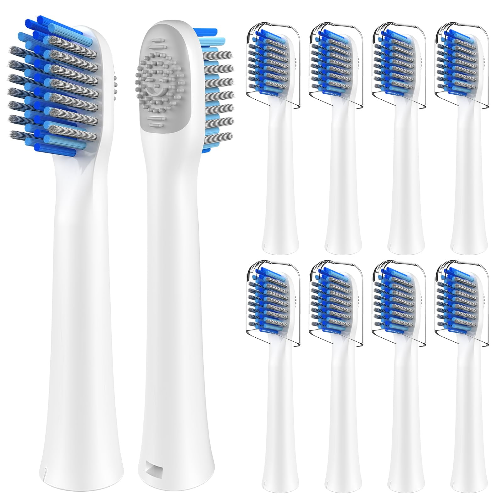 Toothbrush Heads Replacement Compatible STF9 with Bitvae D2 Electric ...