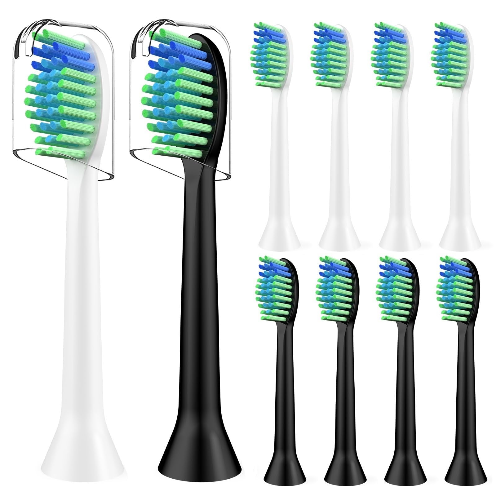 Toothbrush Heads Replacment Compatible WHF2 with 7am2m AM102/AM105 ...