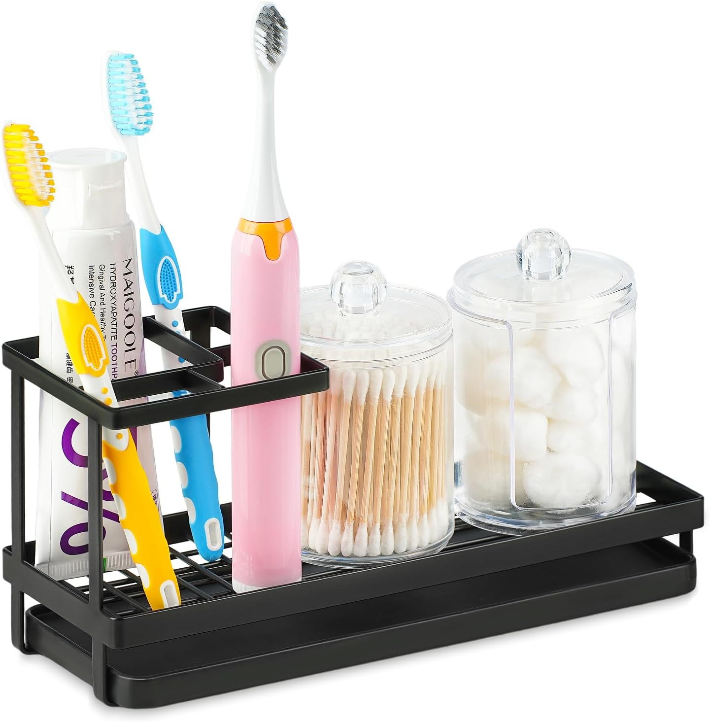 Toothbrush Holder with 2 Pack Disposable Paper Cup Dispenser for ...