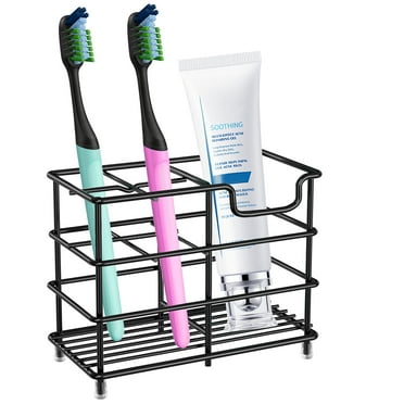 Small Multifunctional Stainless Steel Toothbrush and Toothpaste Holder ...