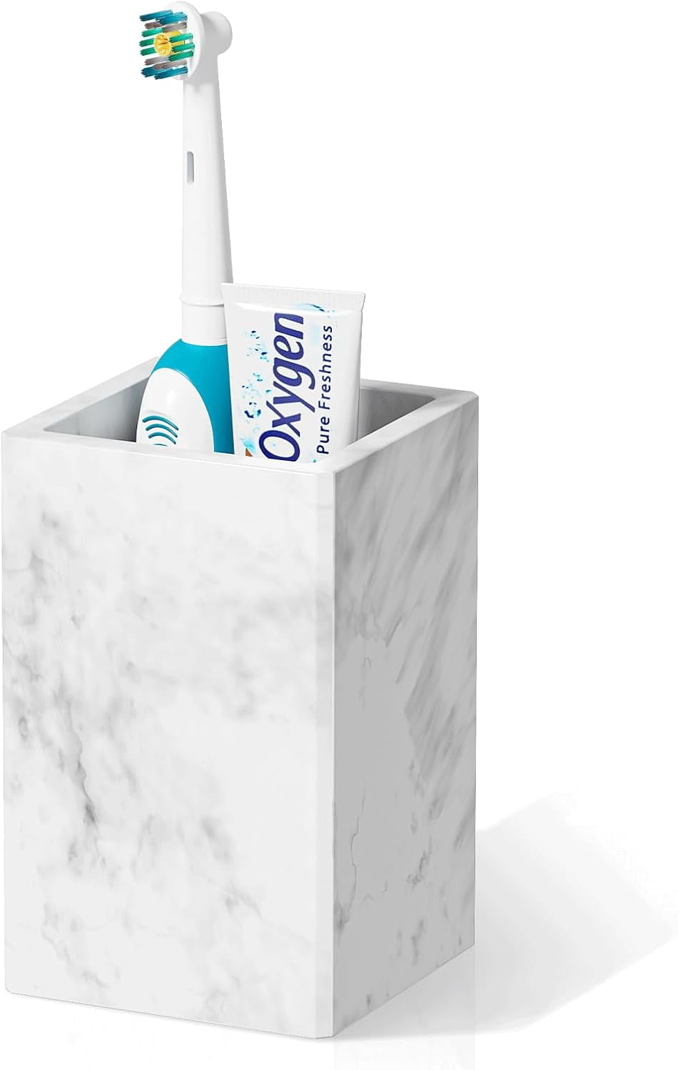 Toothbrush Holder Bathroom Organizer Countertop, New 7 Slots Electric ...