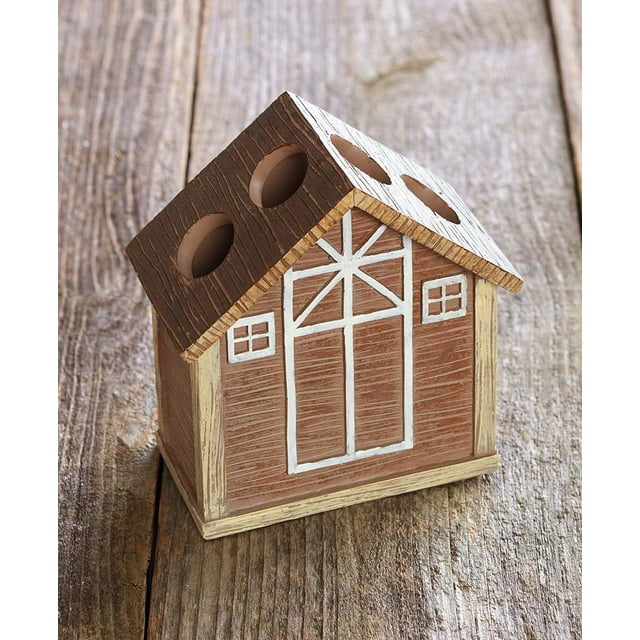 Toothbrush Holder - Farmhouse Bathroom Décor – Rustic Country Barn ...