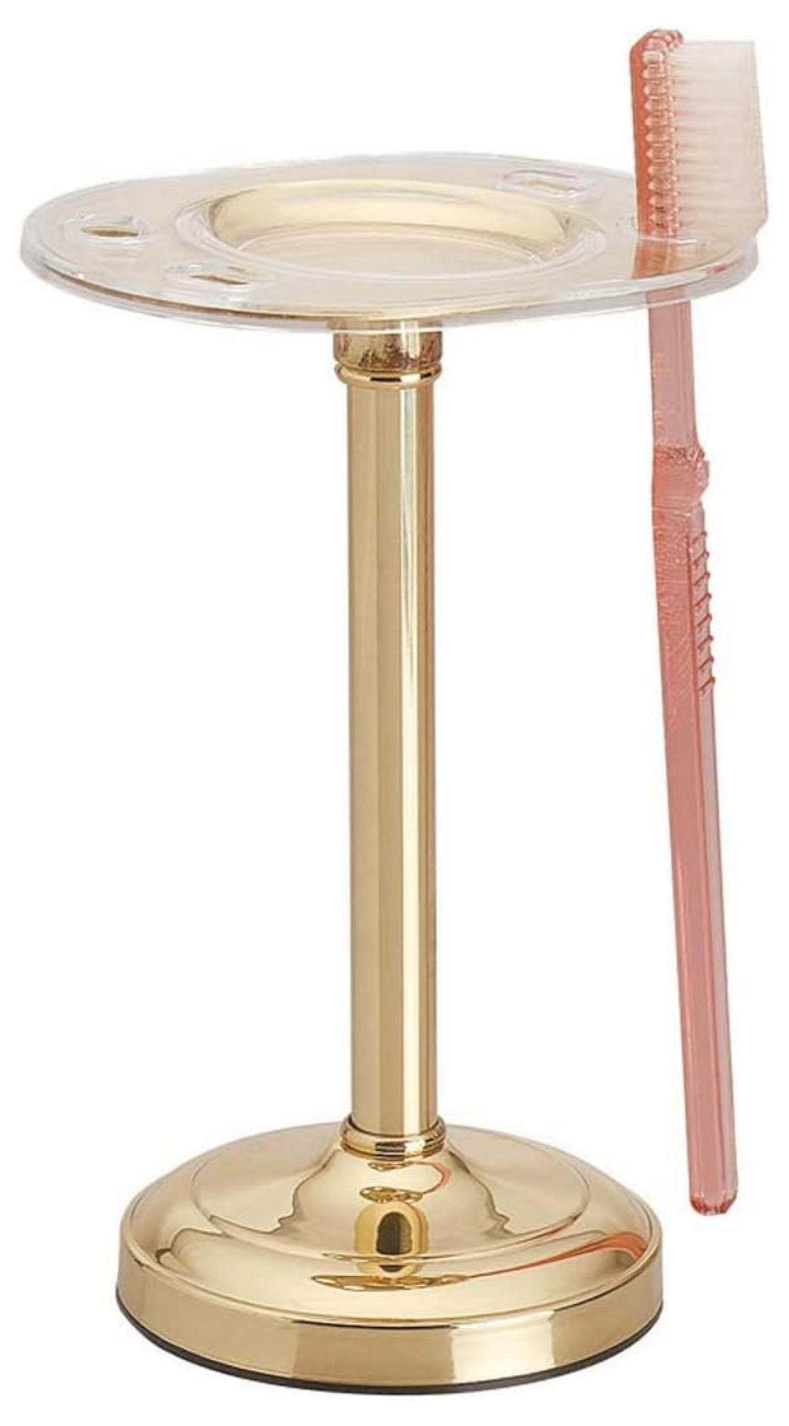 Toothbrush Holder Vintage Standing Solid Brass Design 4.5" H - Walmart.com