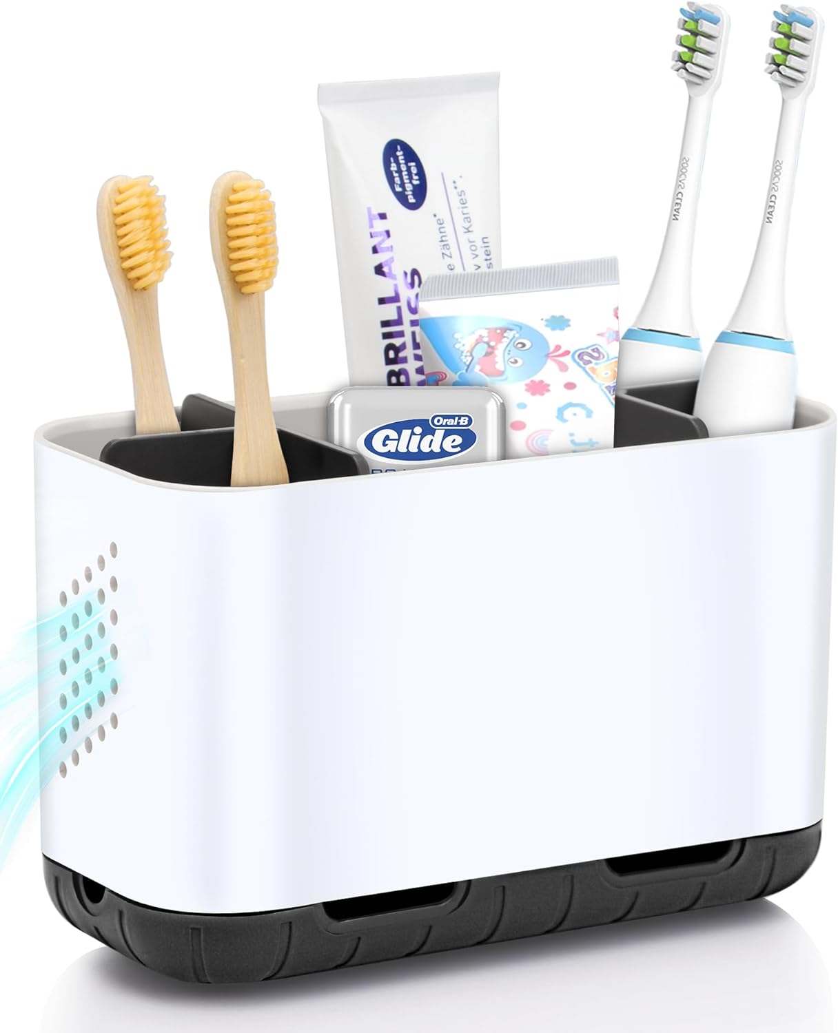 Toothbrush Holders for Bathrooms, Electric Toothbrush and Toothpaste ...