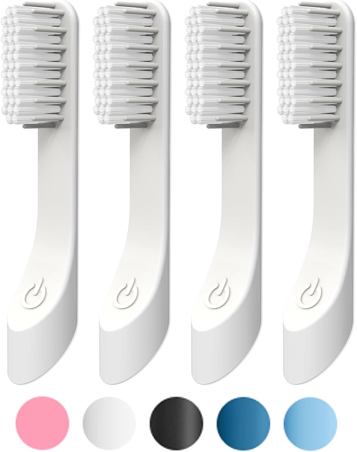 Toothbrush Replacement Heads for Quip - 4-Count Gentle Bristle Adult ...