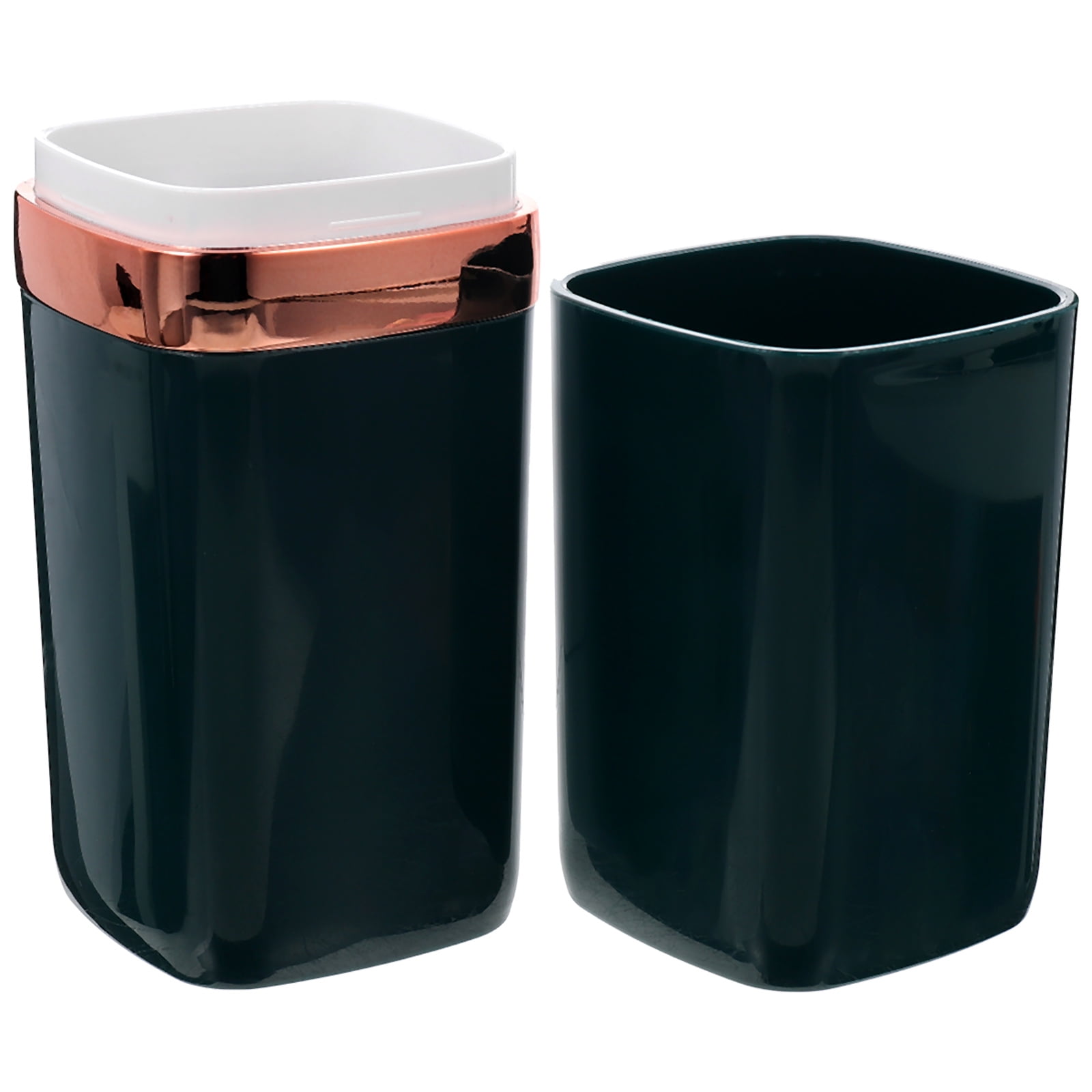 SEWACC Travel Toothbrush Organizer Abs Green Compact Rectangular 1Set 8 ...