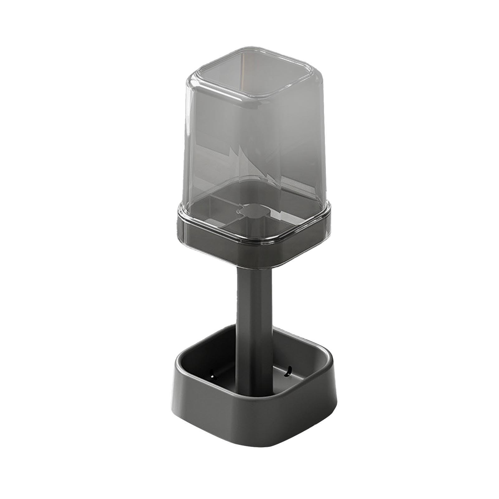 Toothbrush and Toothpaste Storage Rack, 2026 Toothbrush Holder with Cup ...