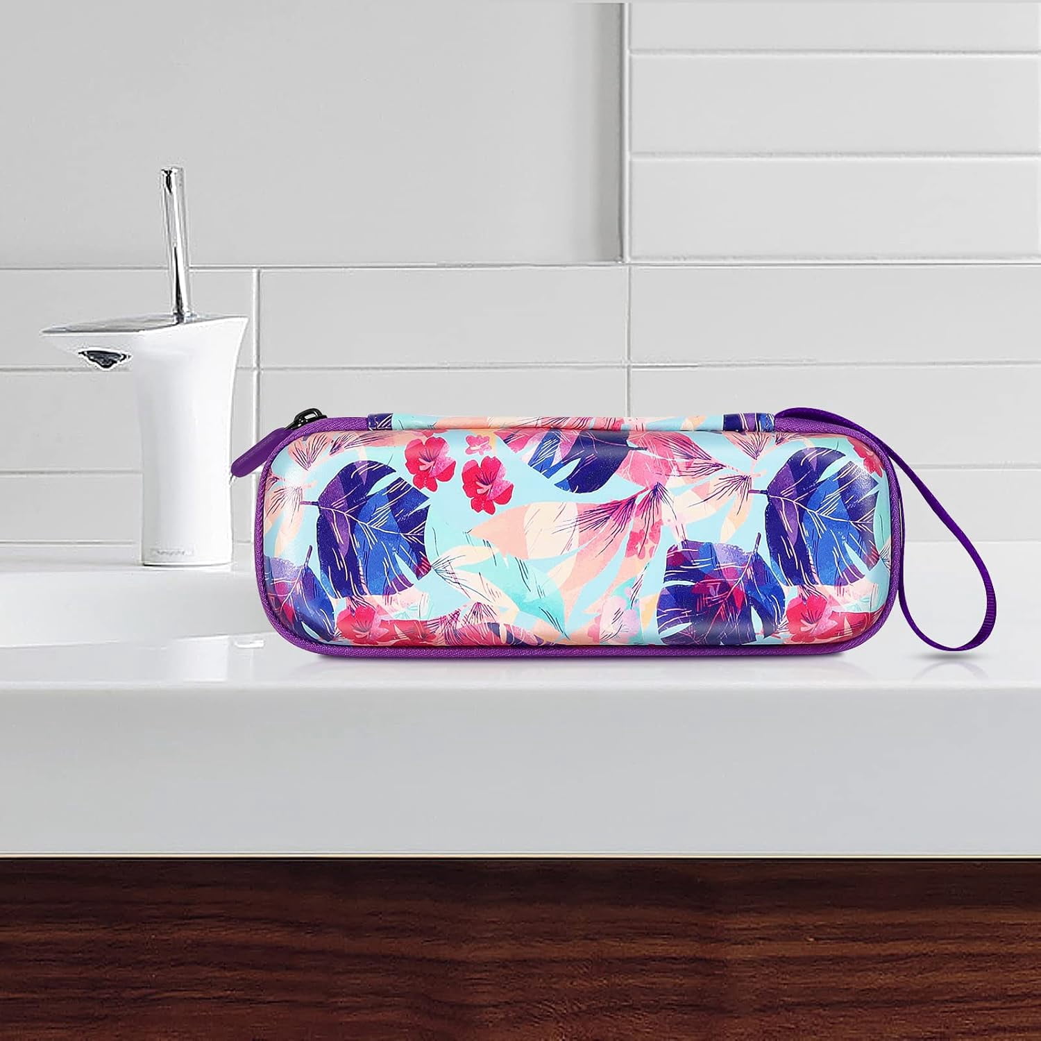 Toothbrush Travel Case Compatible with Oral-B Pro and Philips Sonicare ...