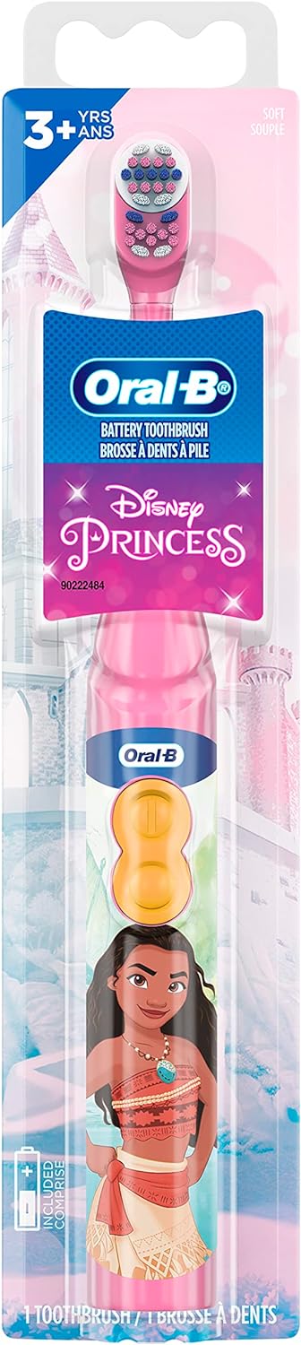 Toothbrush featuring Disney's Princess characters, Soft Bristles, for ...