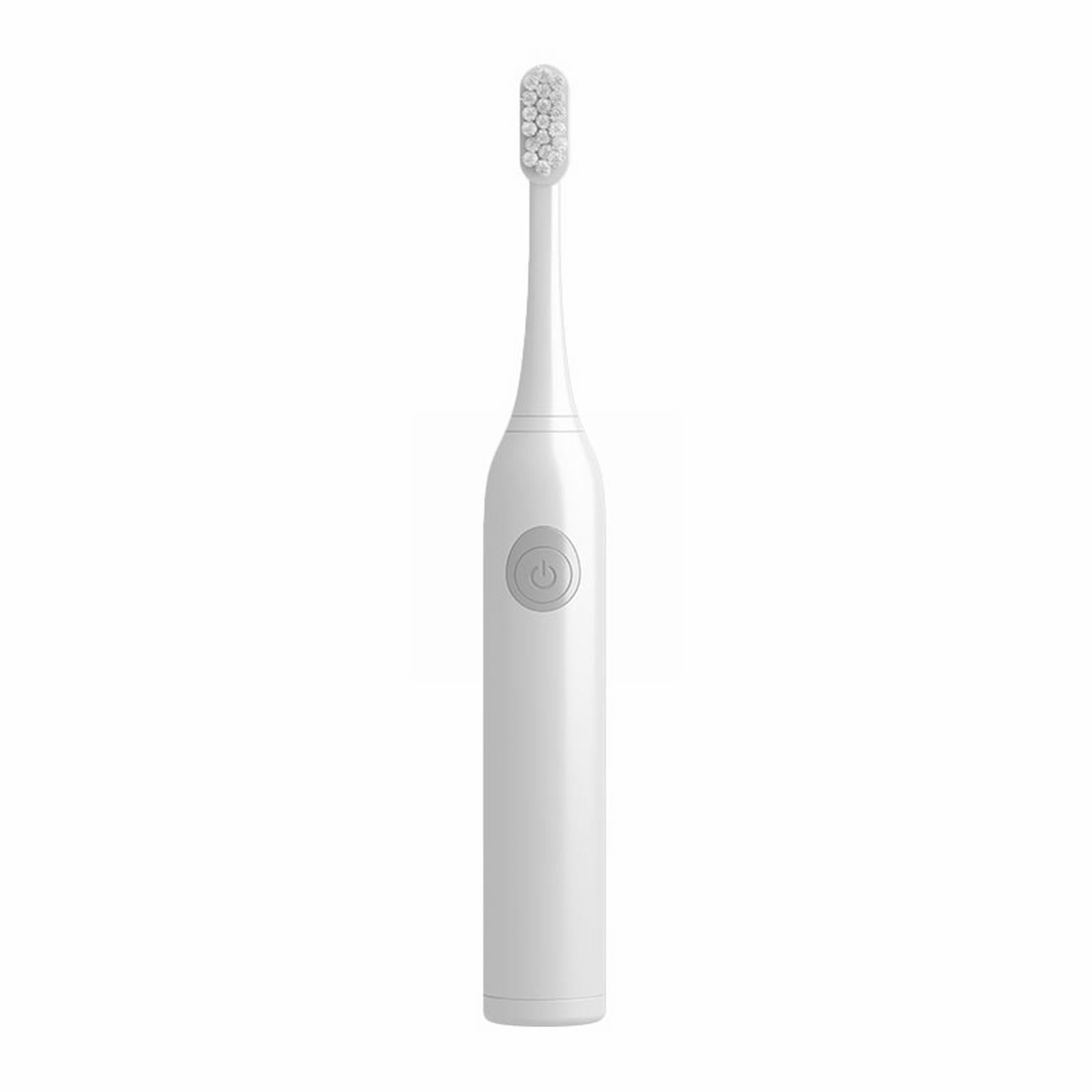 Toothbrush with Soft Brush Heads for Deep Cleaning Battery Powered Home ...