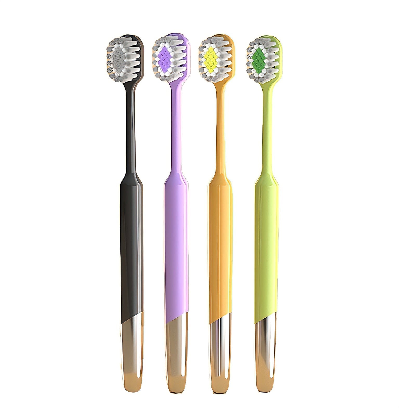 Adult Manual Toothbrushes with Soft Bristles - Ultra Gentle Cleaning ...