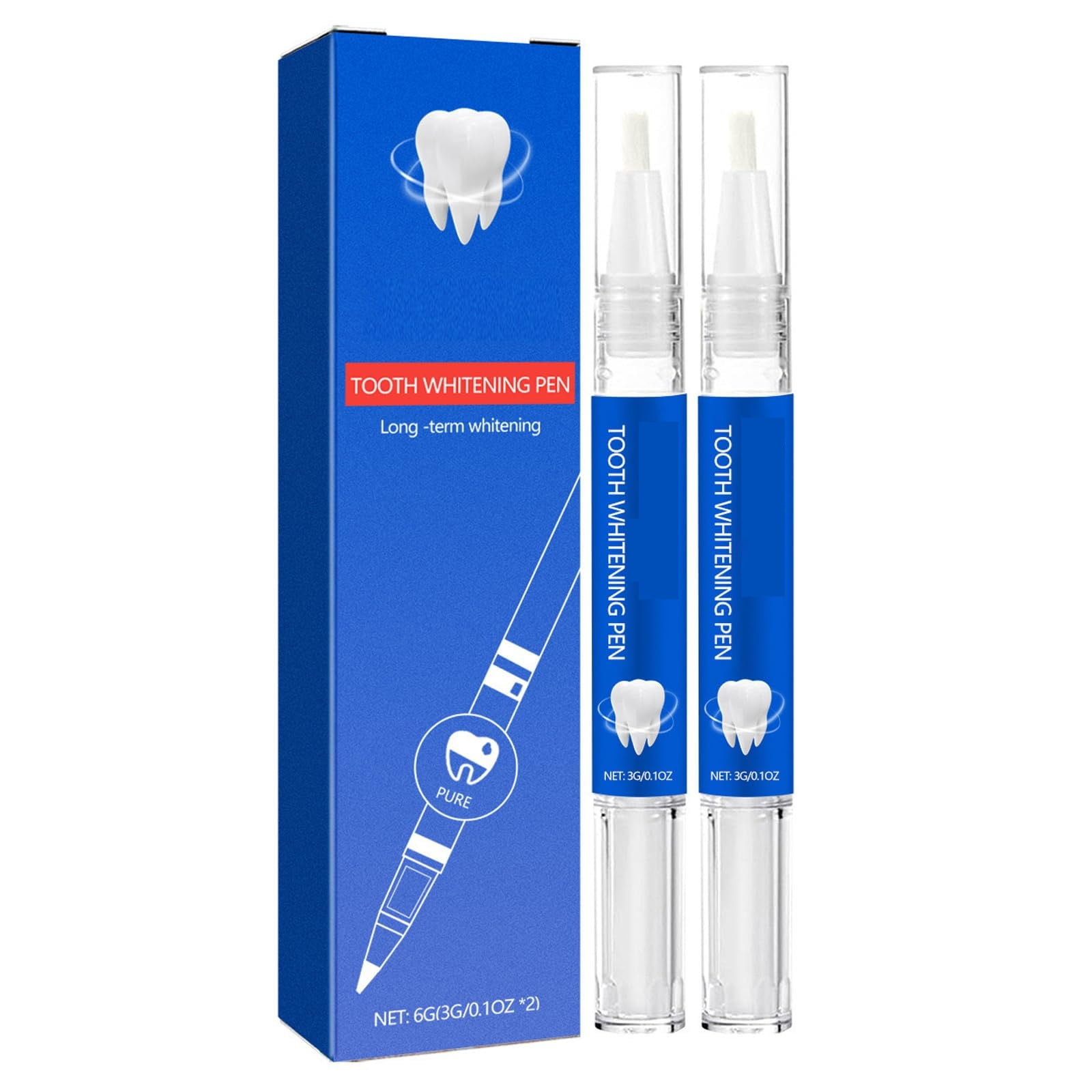 Toothcare, Teeth Pen (2 Packs) Instant Natural Whitener Teeth Gel ...
