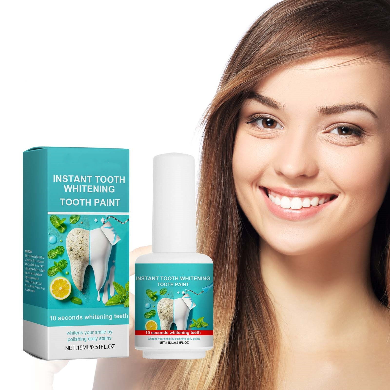 Toothcare, Tooth Paint Tooth Polish Up Instant Paint For Teeth Teeth ...
