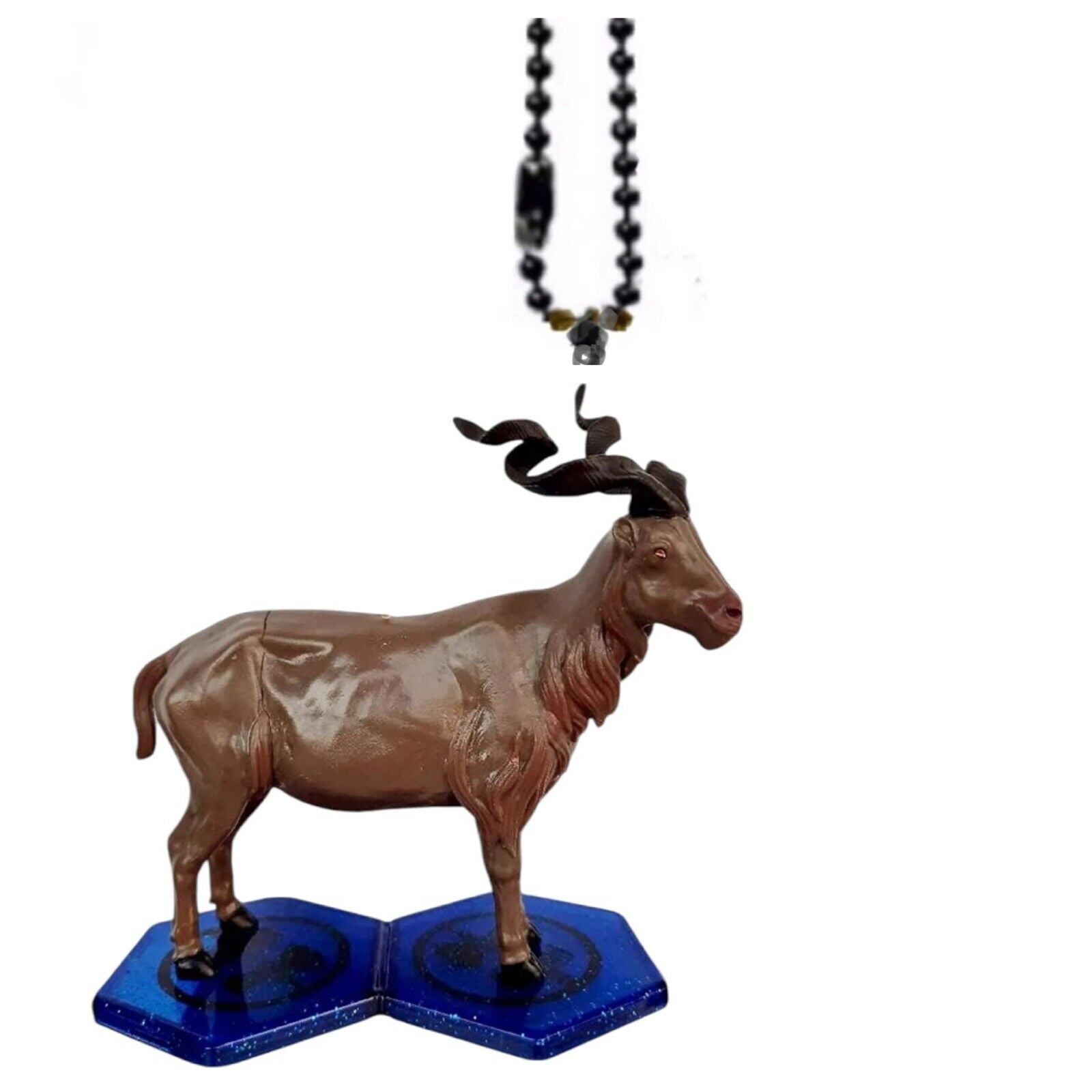 Toothgnasher Enchanted Goat Brown Love & Thunder Keychain Dangler ...