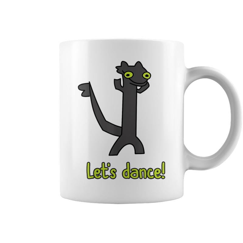 Toothless Dance Meme Lets Dance Coffee Mug - Walmart.com