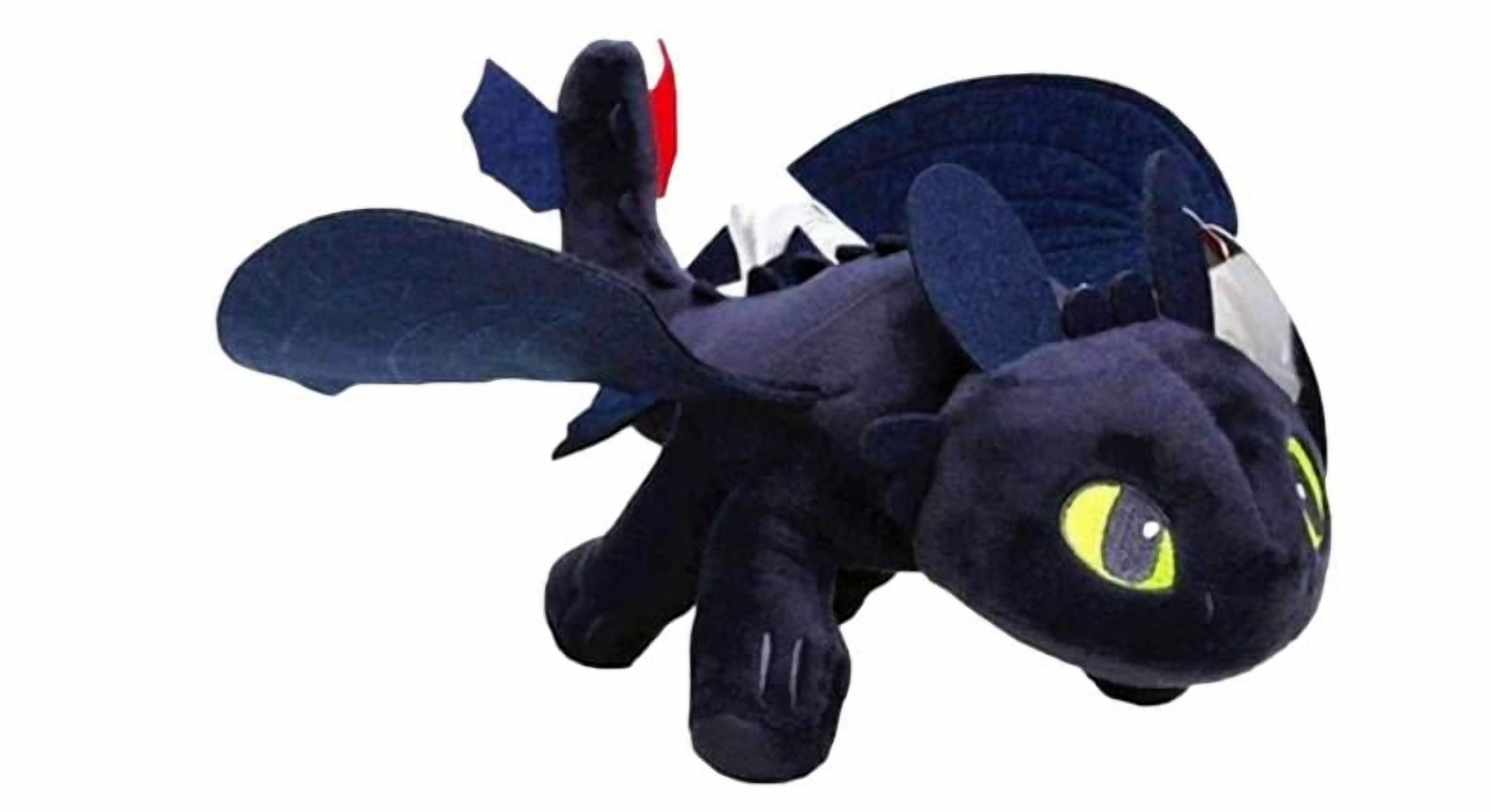 Toothless Dragon Cartoon Character 10 inch Long Plush Figure - Walmart.com