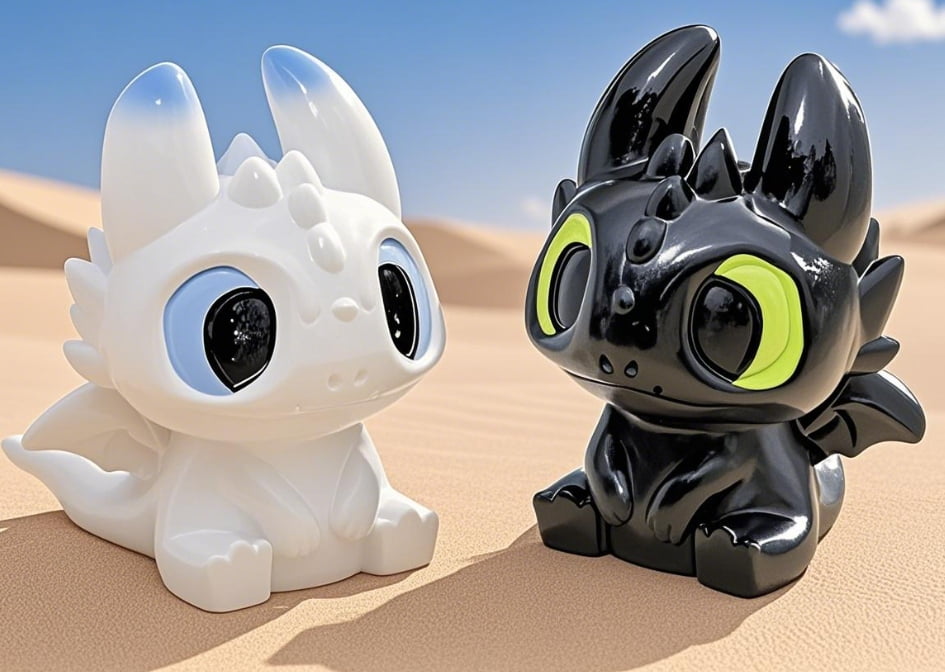 Toothless Figures Toothless Toys How to Train Your Dragon Toys How to ...