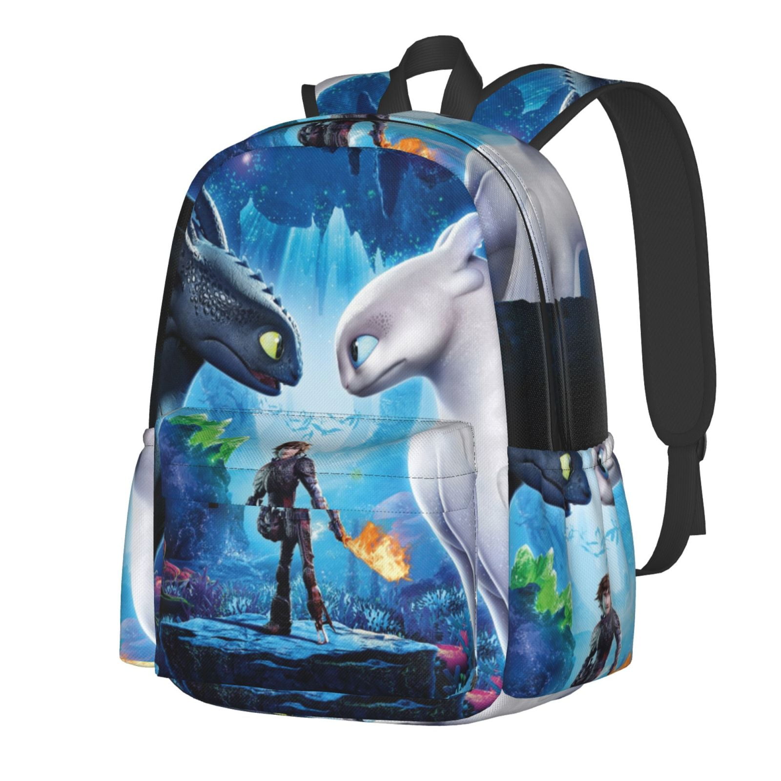 Toothless Hiccup How to Train Your Dragon Unisex Laptop Backpack Large ...