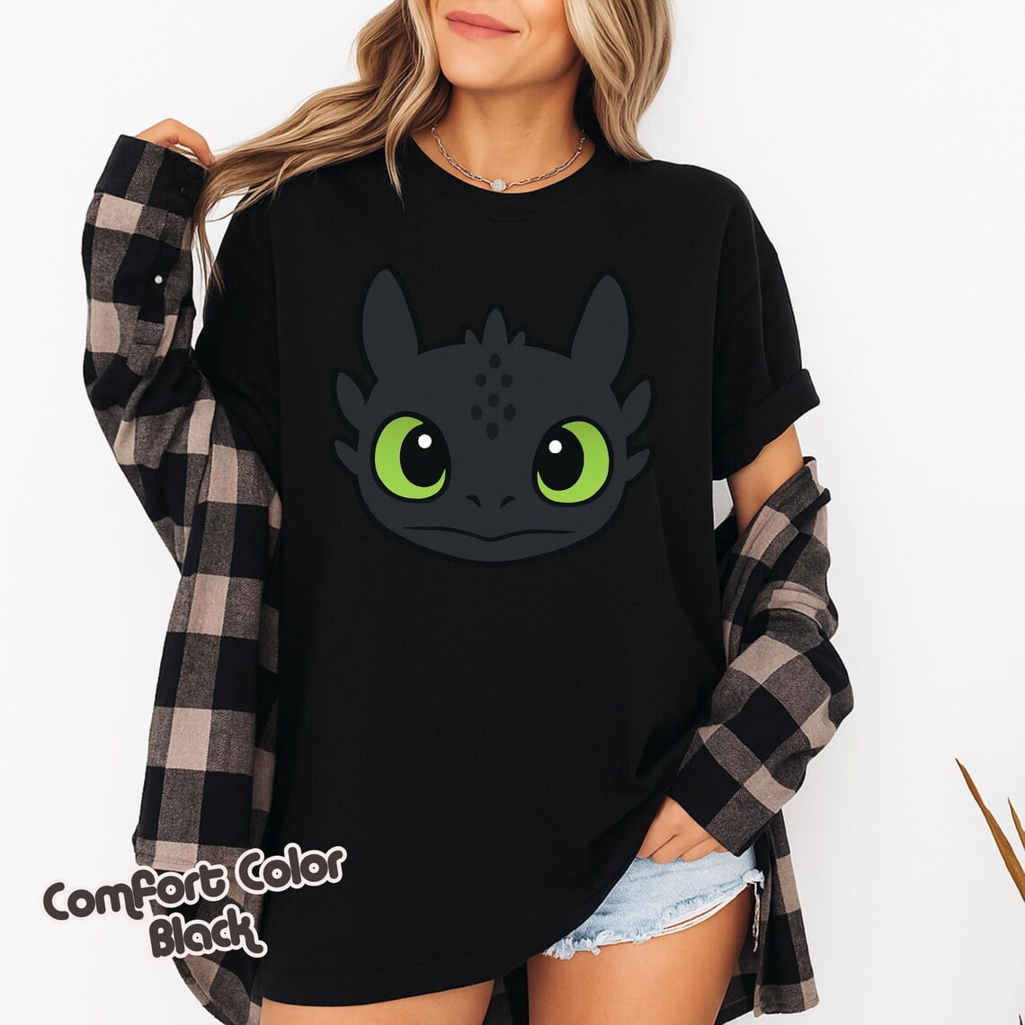 Toothless and Light Fury Shirt, Cute Toothless T shirt, Toothless Epic ...