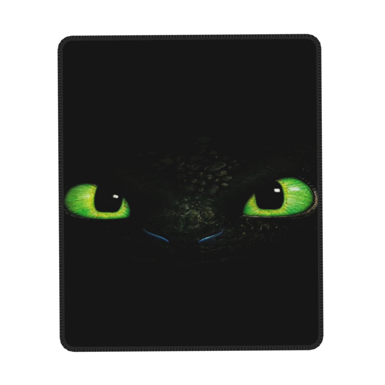 Toothless Mouse Pad Personalized Gaming Mouse Mat With Stitched Edge ...