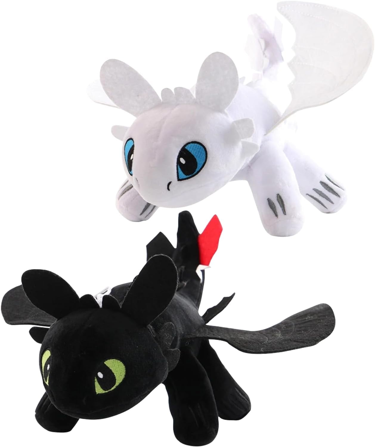 Toothless Plush Dragon Toys Under $5 2 Pack Toothless Dragon Plush Cute ...
