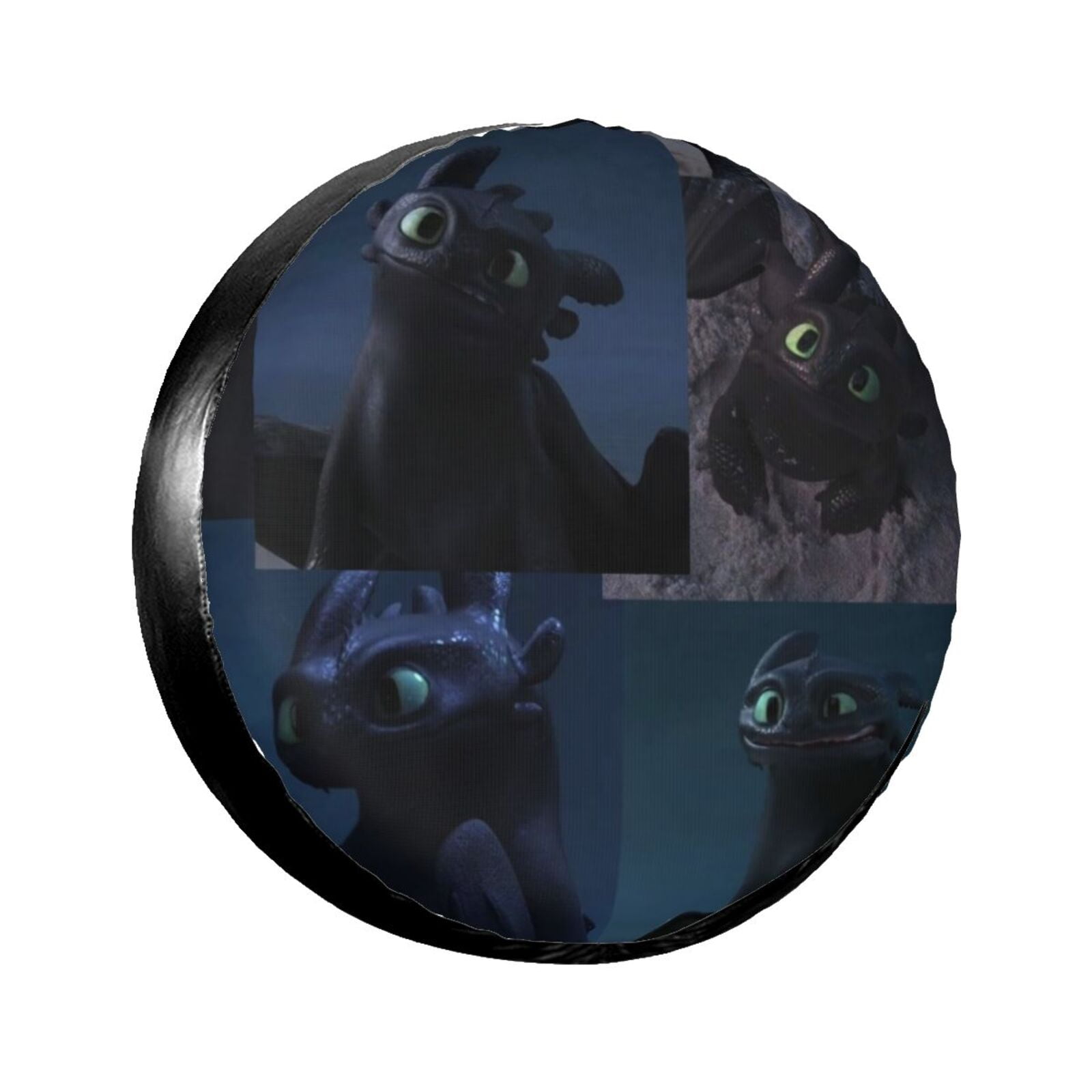 Toothless Spare Tire Cover, Weatherproof Dust-Proof Universal Wheel ...