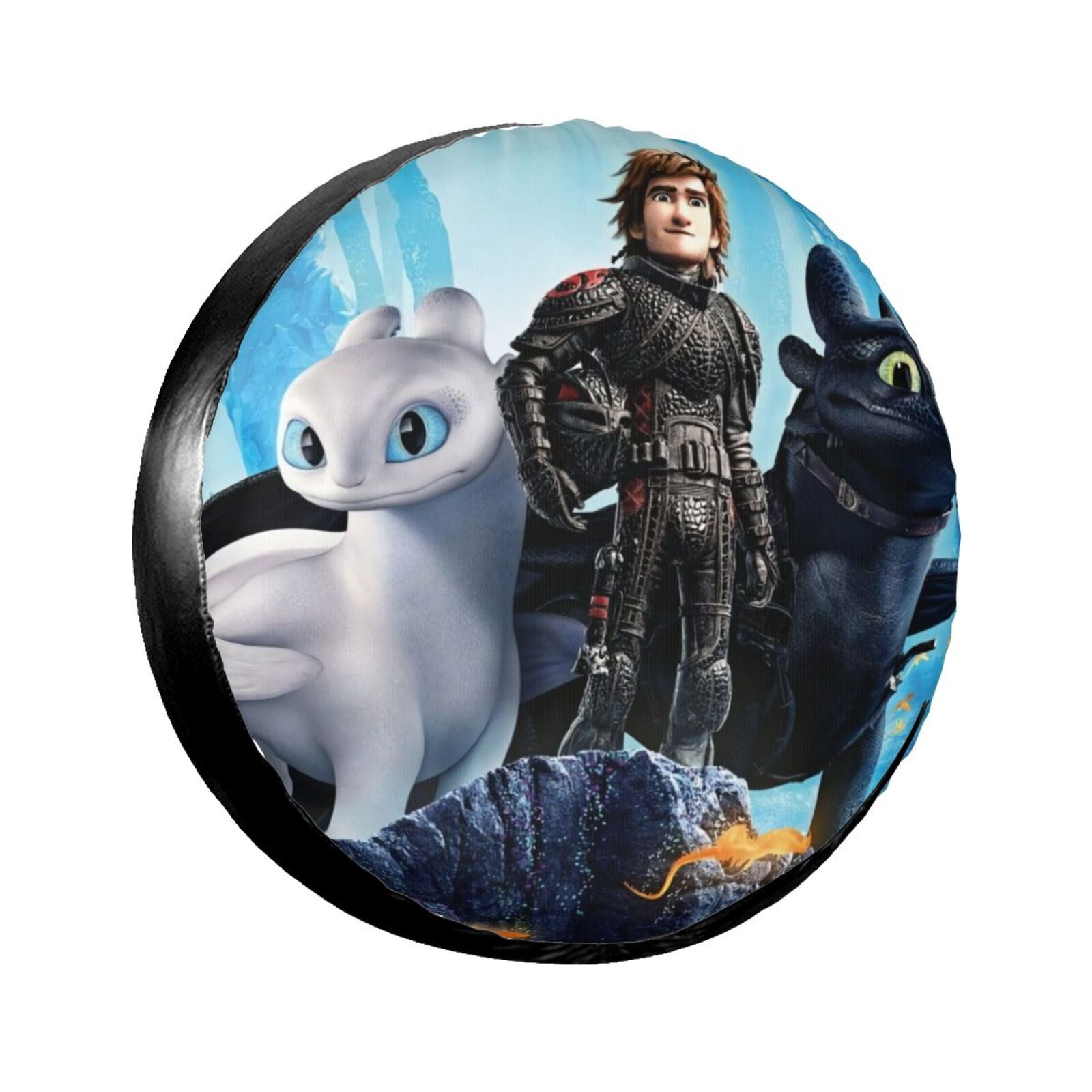Toothless Spare Tire Cover, Weatherproof Dust-Proof Universal Wheel ...