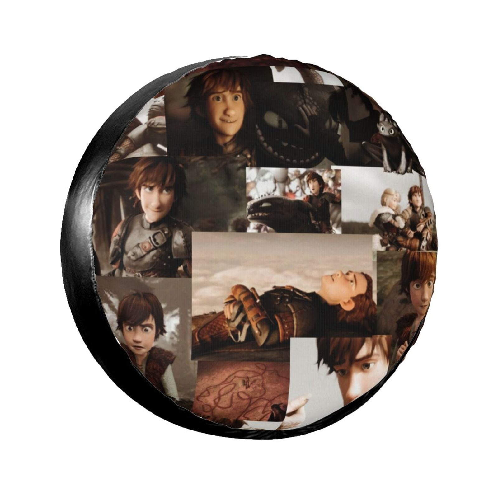 Toothless Spare Tire Cover, Weatherproof Dust-Proof Universal Wheel ...