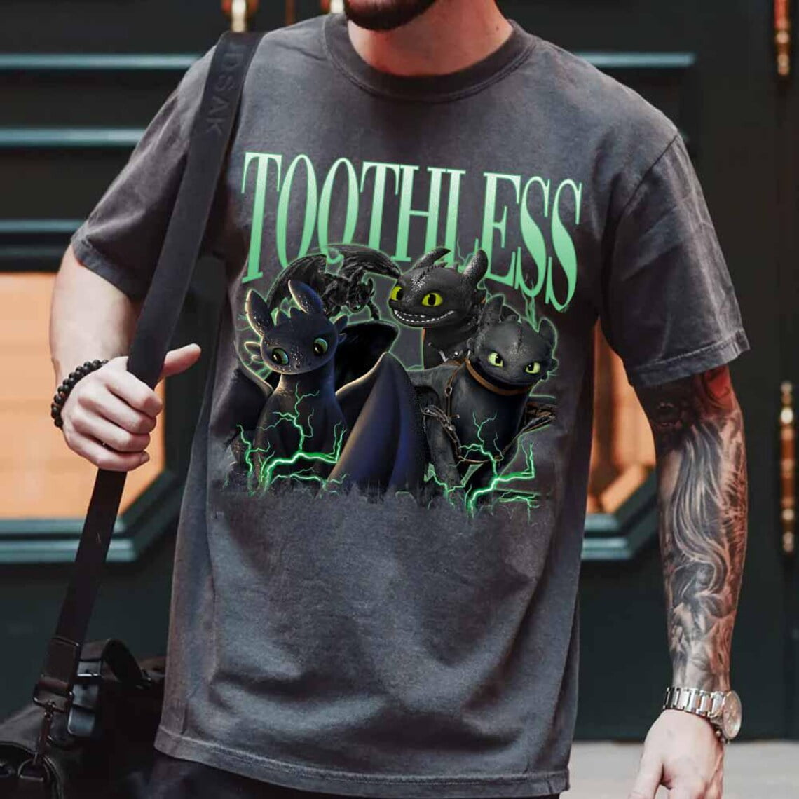 Toothless Vintage Shirt, Epic Universe Toothless Shirt, How to Train ...
