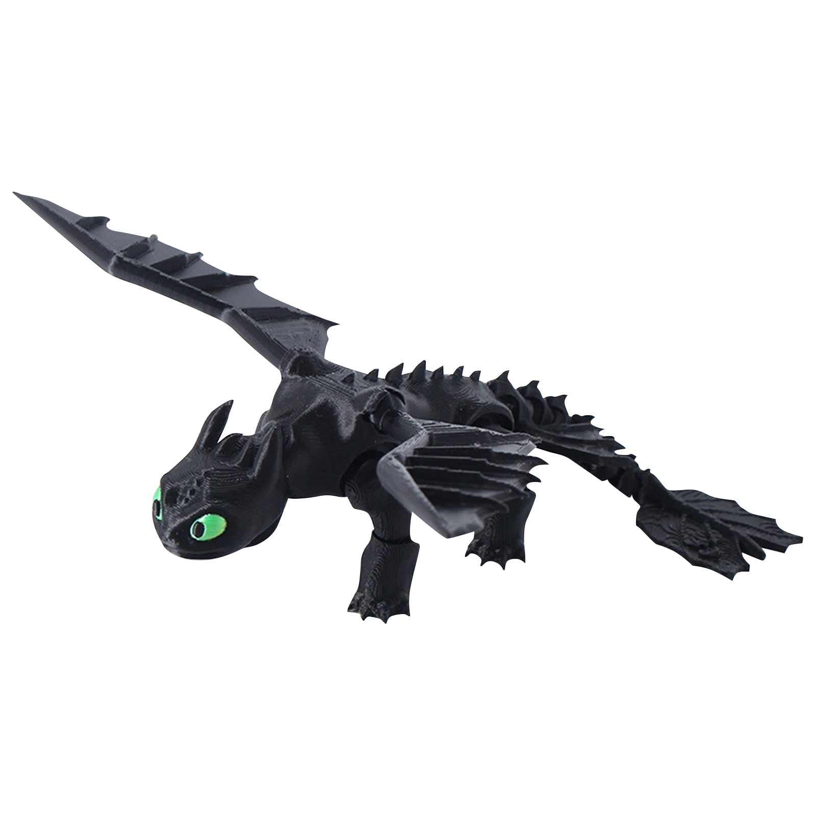 Toothless toys-3D Printed Movable Toy, With Movable Joints, 3D Printed ...