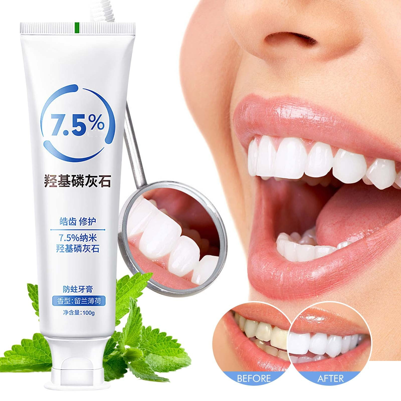 Toothpaste Baking Soda Formula | Natural Stain Removal | Fresh Long ...