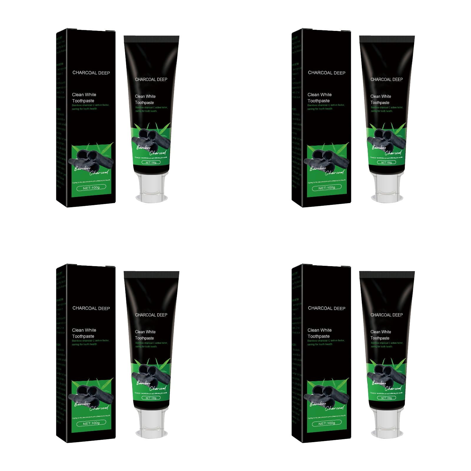 Toothpaste Black Whiten Toothpaste Activated Deep Clean Toothpaste To ...