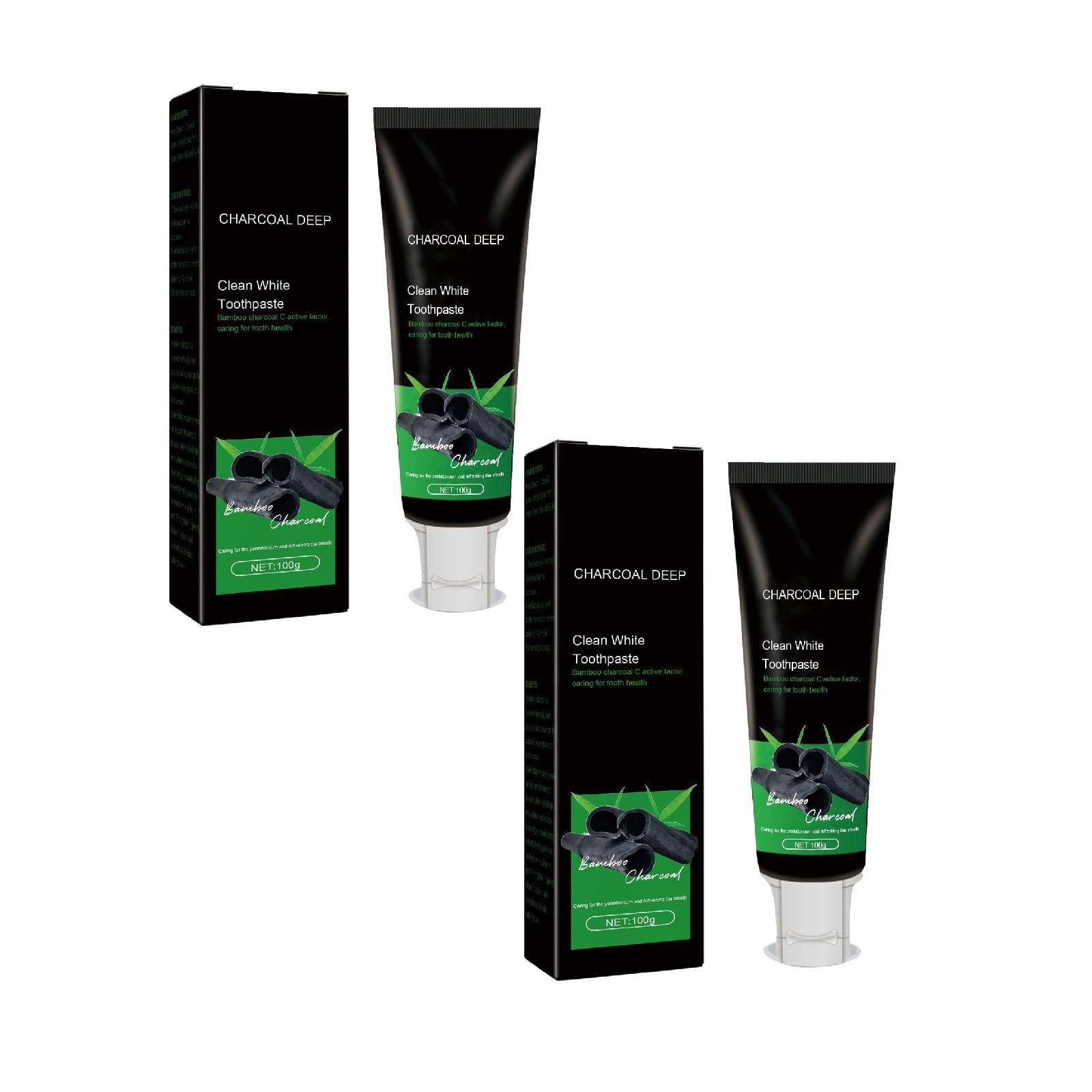 Toothpaste Black Whiten Toothpaste Activated Deep Clean Toothpaste To ...