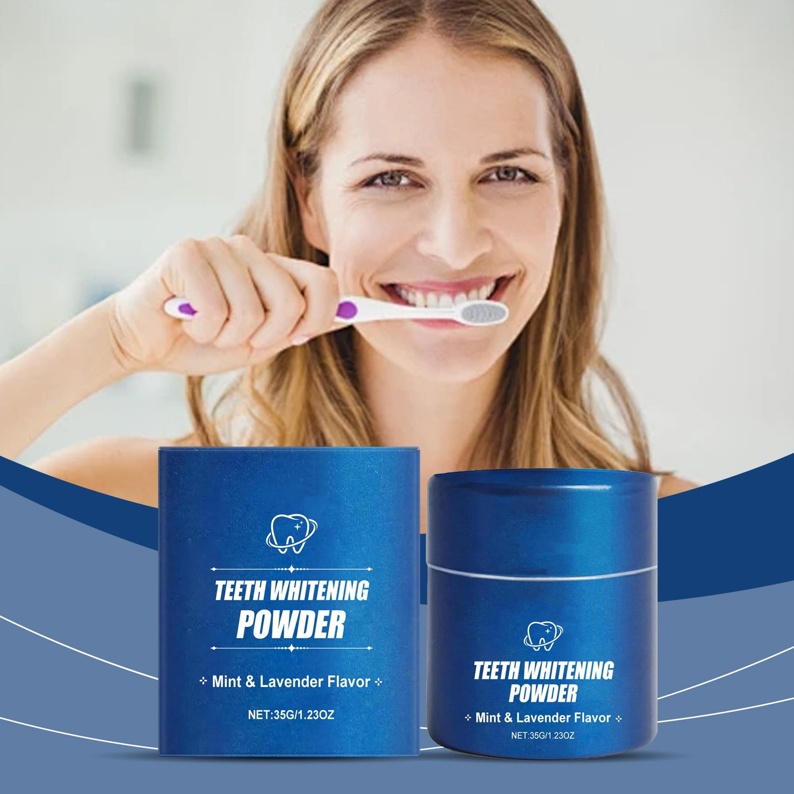 Toothpaste Booster Powder Teeth Powder Stains No Sensitivity Effects To ...