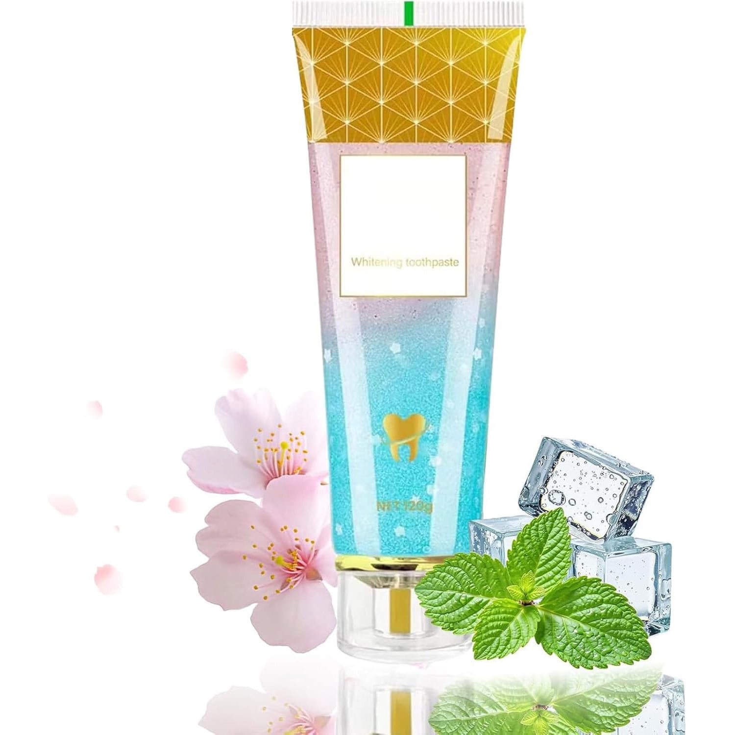 Toothpaste Cleaning Fresh Breath Bright Tooth Peach Toothpaste ...